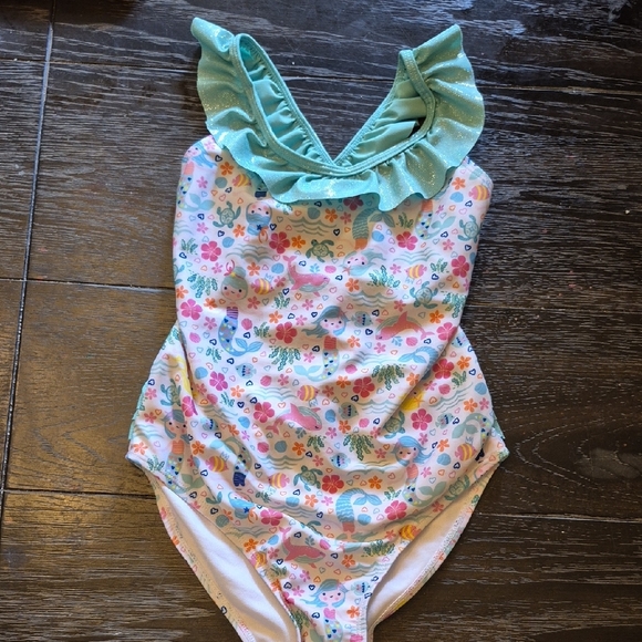 Flap Happy | Swim | Flap Happy Kids Swimwear Aqua And Multicolor | Poshmark